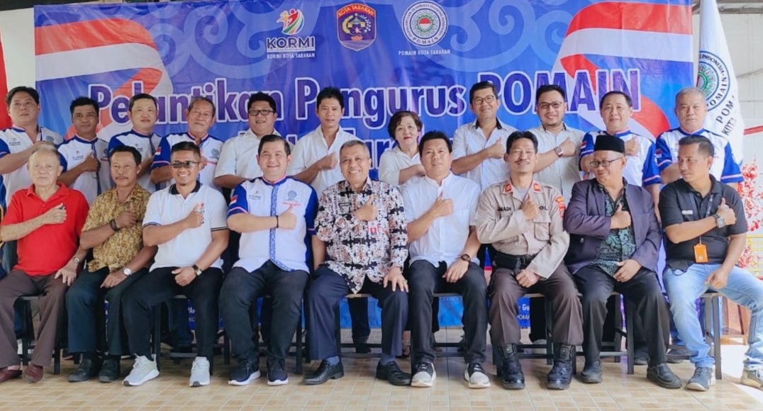 Effendy Gunardi Lantik Pengkot Pomain Tarakan - Jendela Kaltara